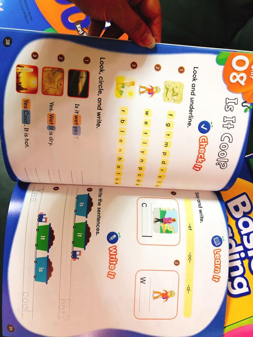 點讀版BASIC READING 200 KEY WORDS/STUDENT BOOK WITH WORKBOOK 6 Book Set支援小達人點讀筆, 興趣及遊戲, 書本 & 文具, 書本 ...