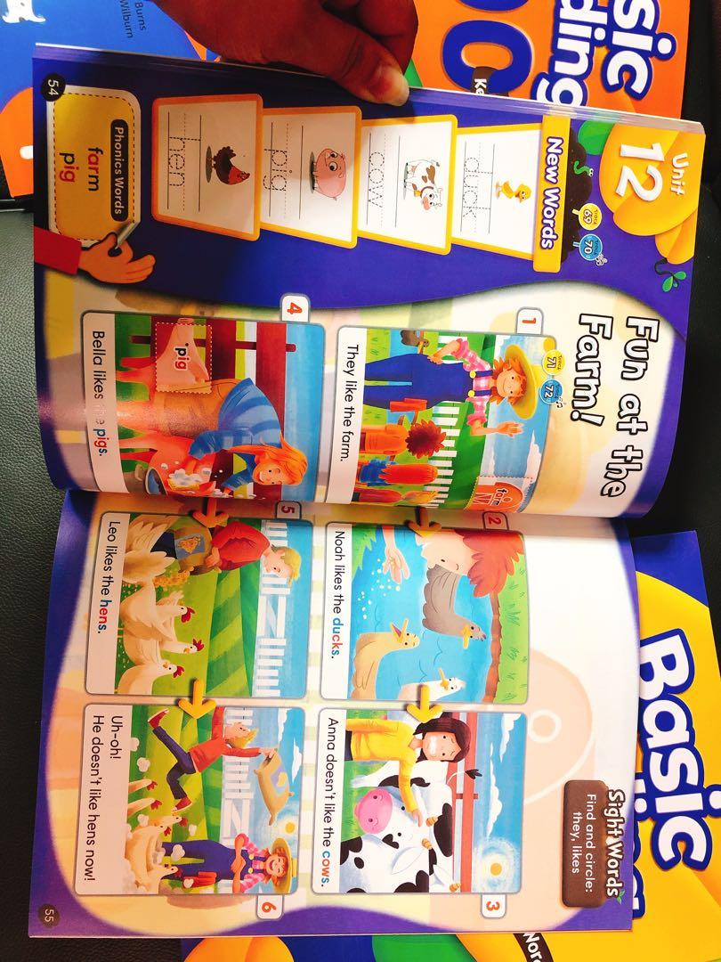 點讀版BASIC READING 200 KEY WORDS/STUDENT BOOK WITH WORKBOOK 6 Book Set支援小達人點讀筆, 興趣及遊戲, 書本 & 文具, 書本 ...