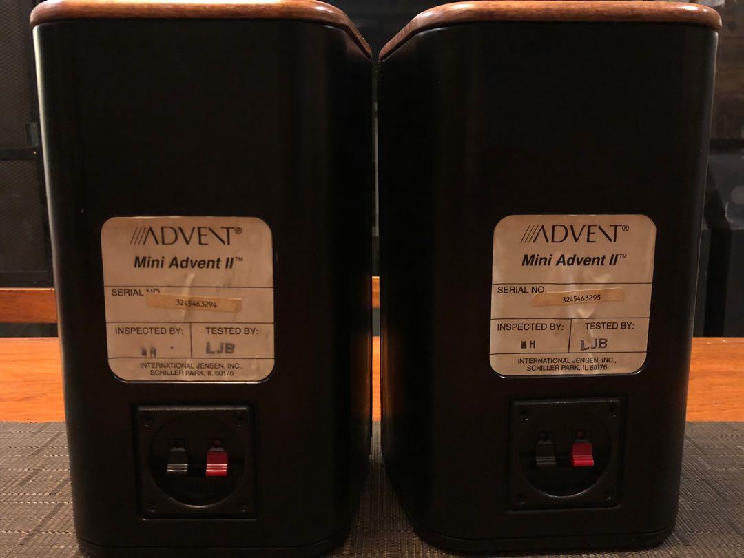 Beautiful Advent “MINI-ADVENT II” VIntage Genuine OAK Loud Clean, Audio ...