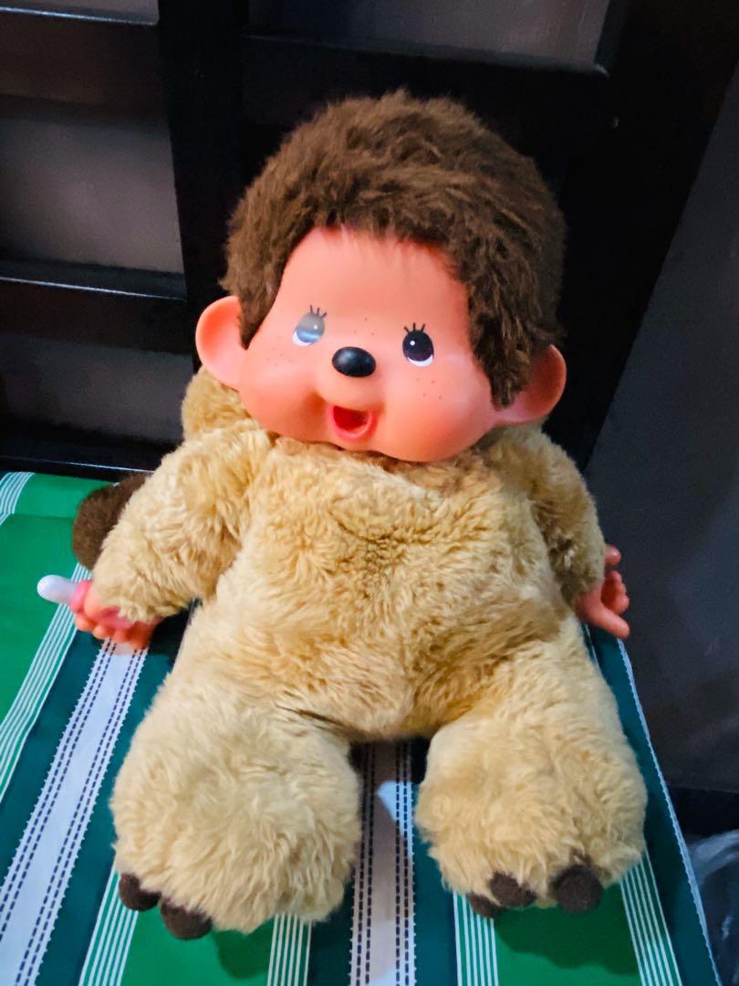 Big Vintage Monchichi 18", Hobbies & Toys, Toys & Games on Carousell