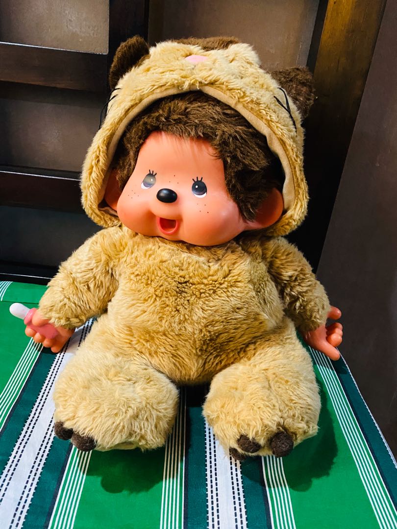 Big Vintage Monchichi 18", Hobbies & Toys, Toys & Games on Carousell