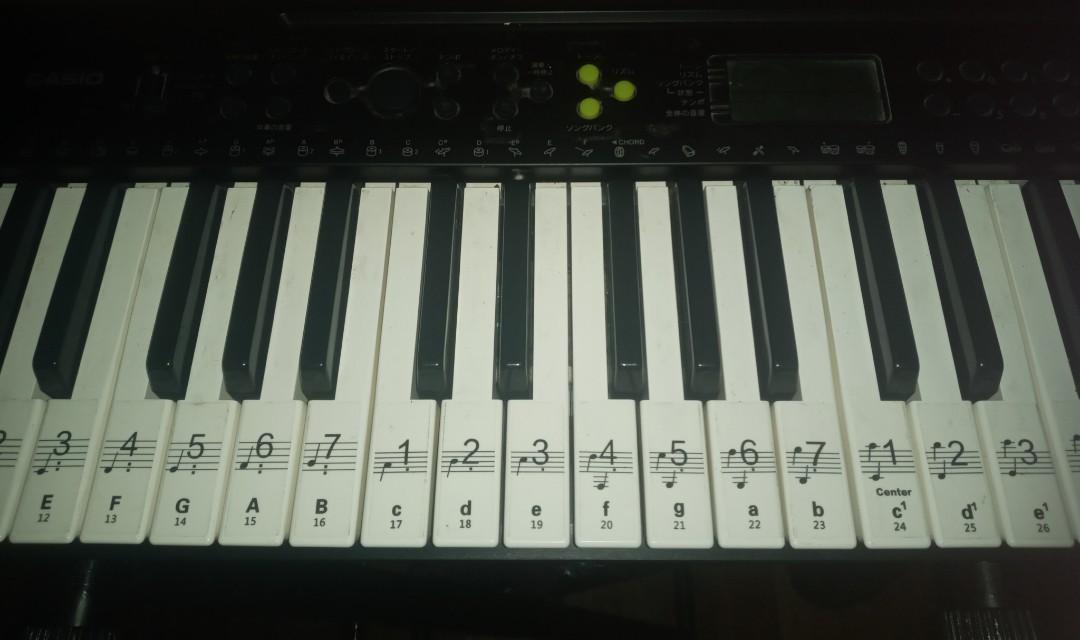 CASIO 49 keys CTK-240 Complete Set Piano Standard Keyboard, Hobbies ...