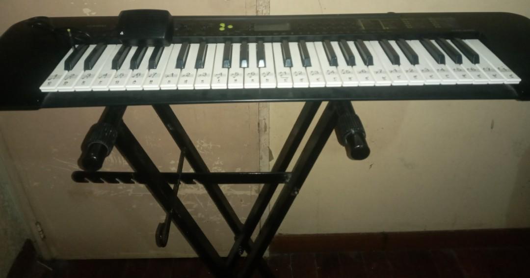 CASIO 49 keys CTK-240 Complete Set Piano Standard Keyboard, Hobbies ...