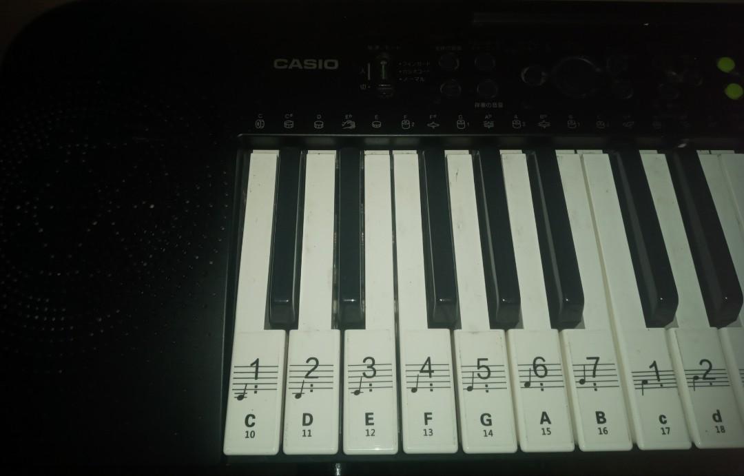 CASIO 49 keys CTK-240 Complete Set Piano Standard Keyboard, Hobbies ...