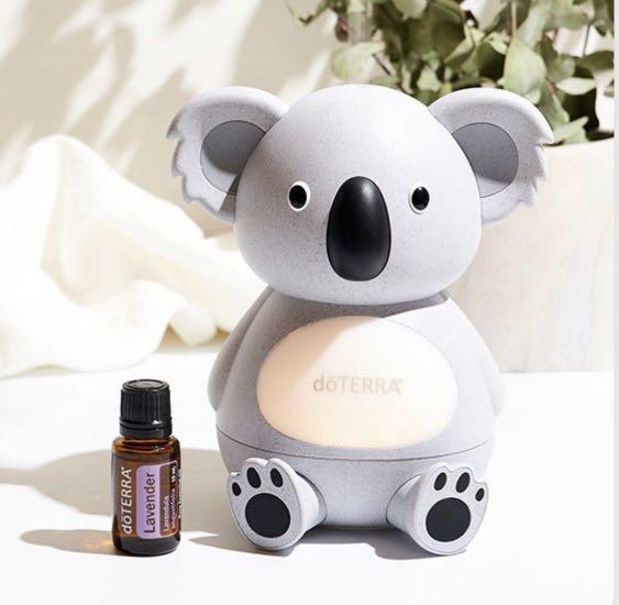 Doterra Koala Diffuser + 15ml Lavender Essential oil, Furniture & Home ...