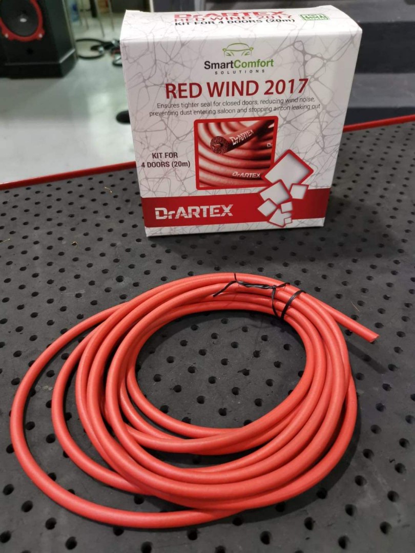 Dr Artex Redwind installed! Best partner to reduce wind noise and ...