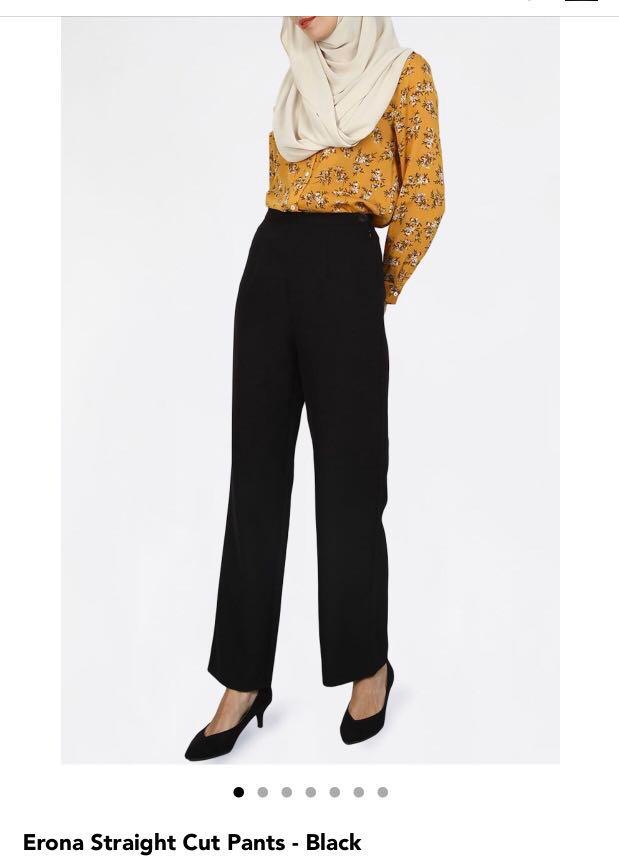 Erona Sraight cut Pants, Women's Fashion, Bottoms, Other Bottoms on ...