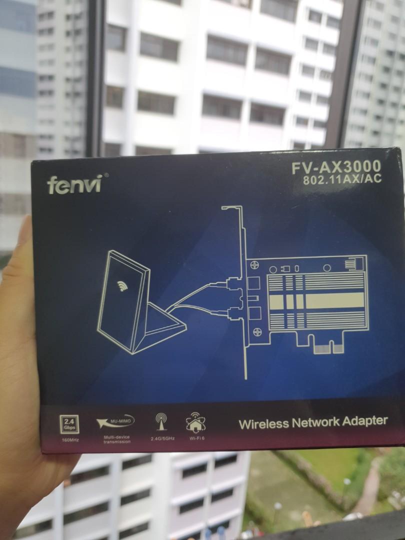 fenvi FV-AX3000 Wifi 6 3000Mbps PCIe Wireless Wifi Adapter Intel AX200 ...