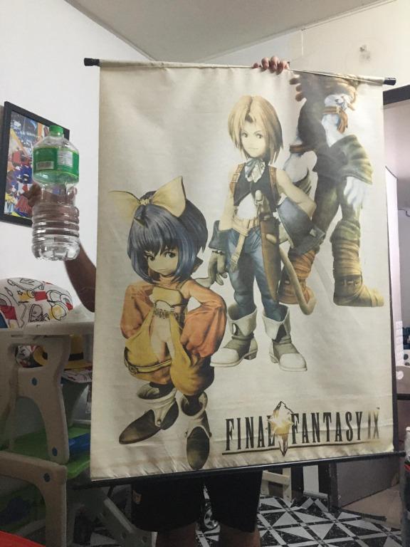 FF9 Final Fantasy IX 9 PS1 PSP Switch Wall Scroll from early 2000s wallscroll poster - reserved ...