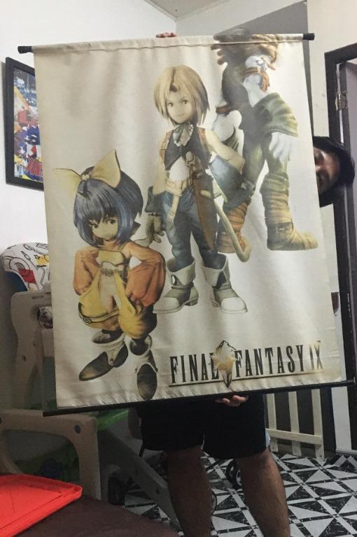 FF9 Final Fantasy IX 9 PS1 PSP Switch Wall Scroll from early 2000s ...
