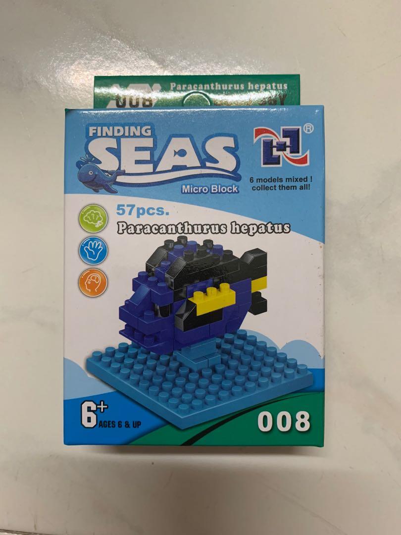Finding Sea (Brick Intellect) Micro Block Set, Hobbies & Toys, Toys ...