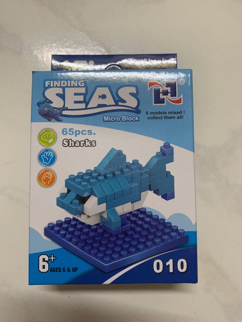 Finding Sea (Brick Intellect) Micro Block Set, Hobbies & Toys, Toys ...