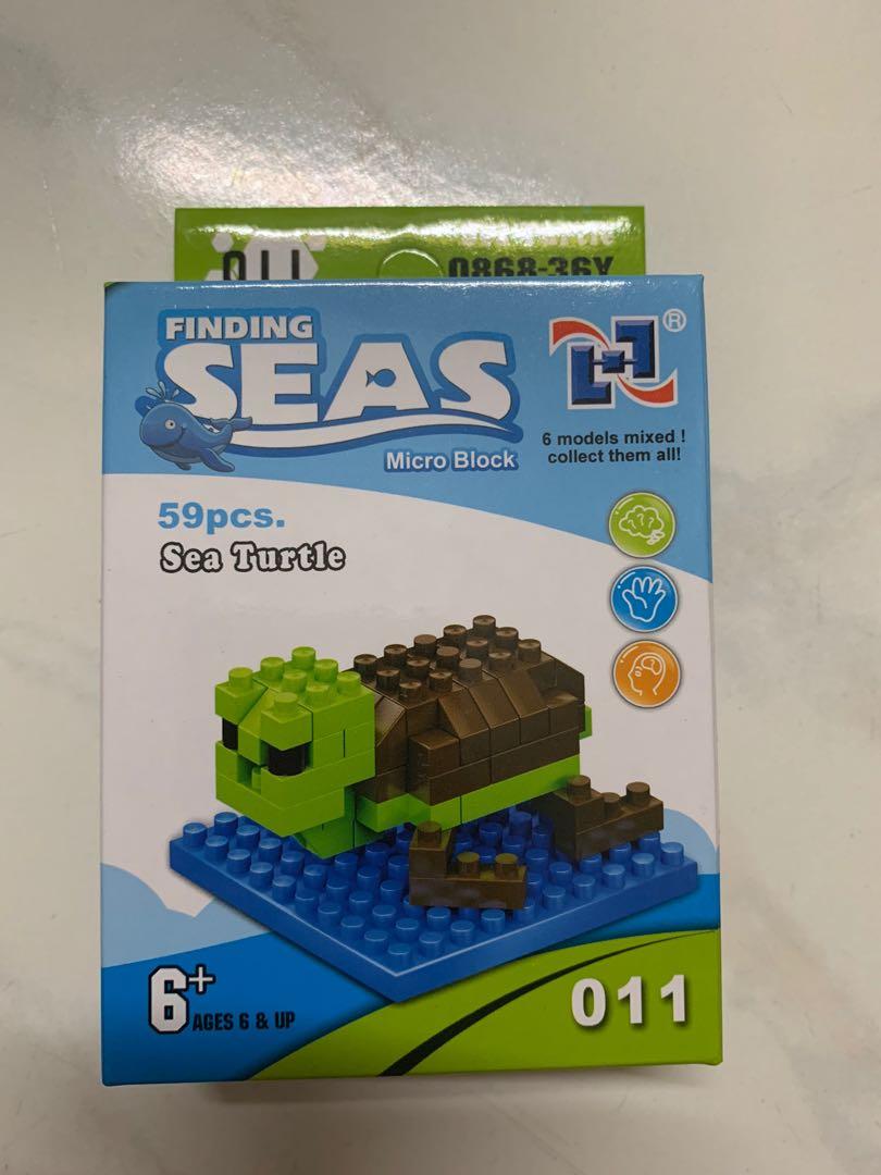 Finding Sea (Brick Intellect) Micro Block Set, Hobbies & Toys, Toys ...