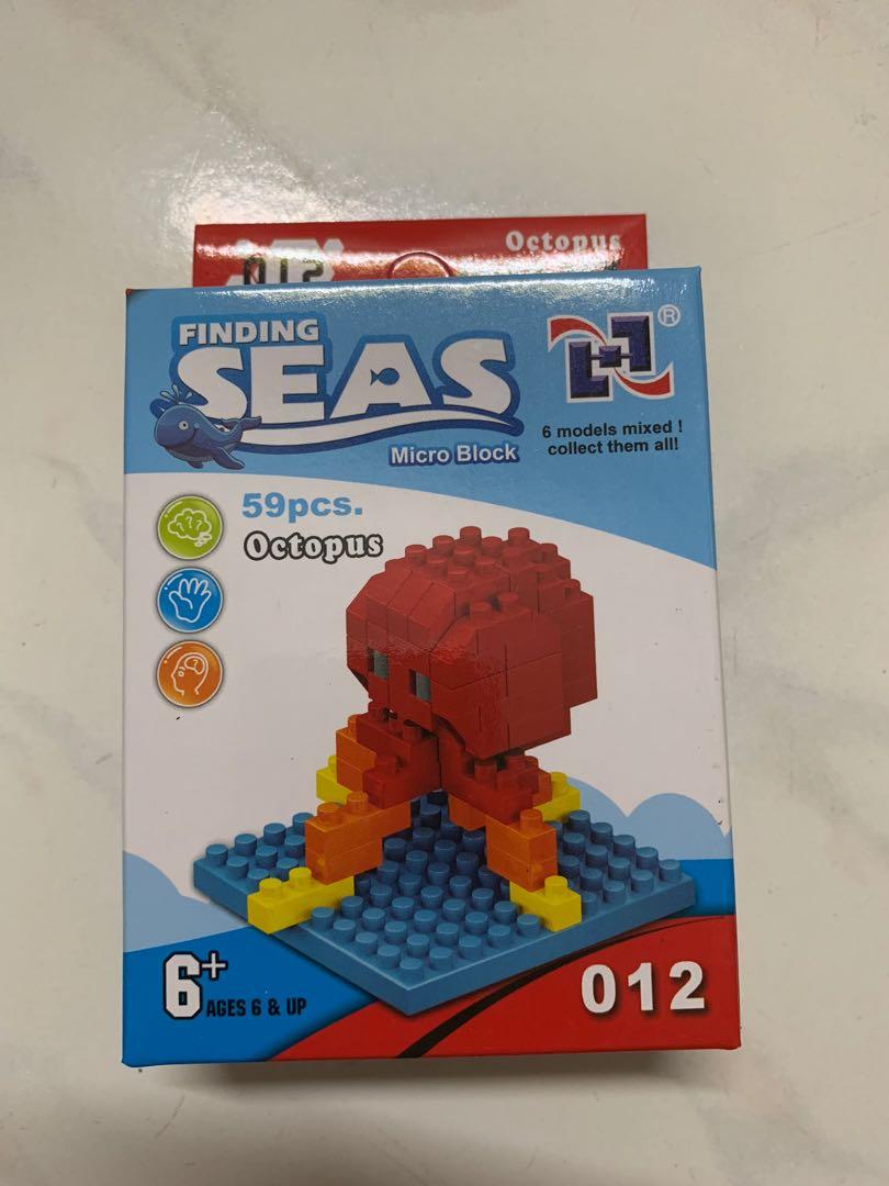 Finding Sea (Brick Intellect) Micro Block Set, Hobbies & Toys, Toys ...
