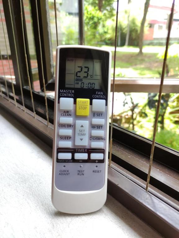 Fujitsu AirCon Remote Control AR-RY3 AR-RAH1E AR-RAC3E, TV & Home ...