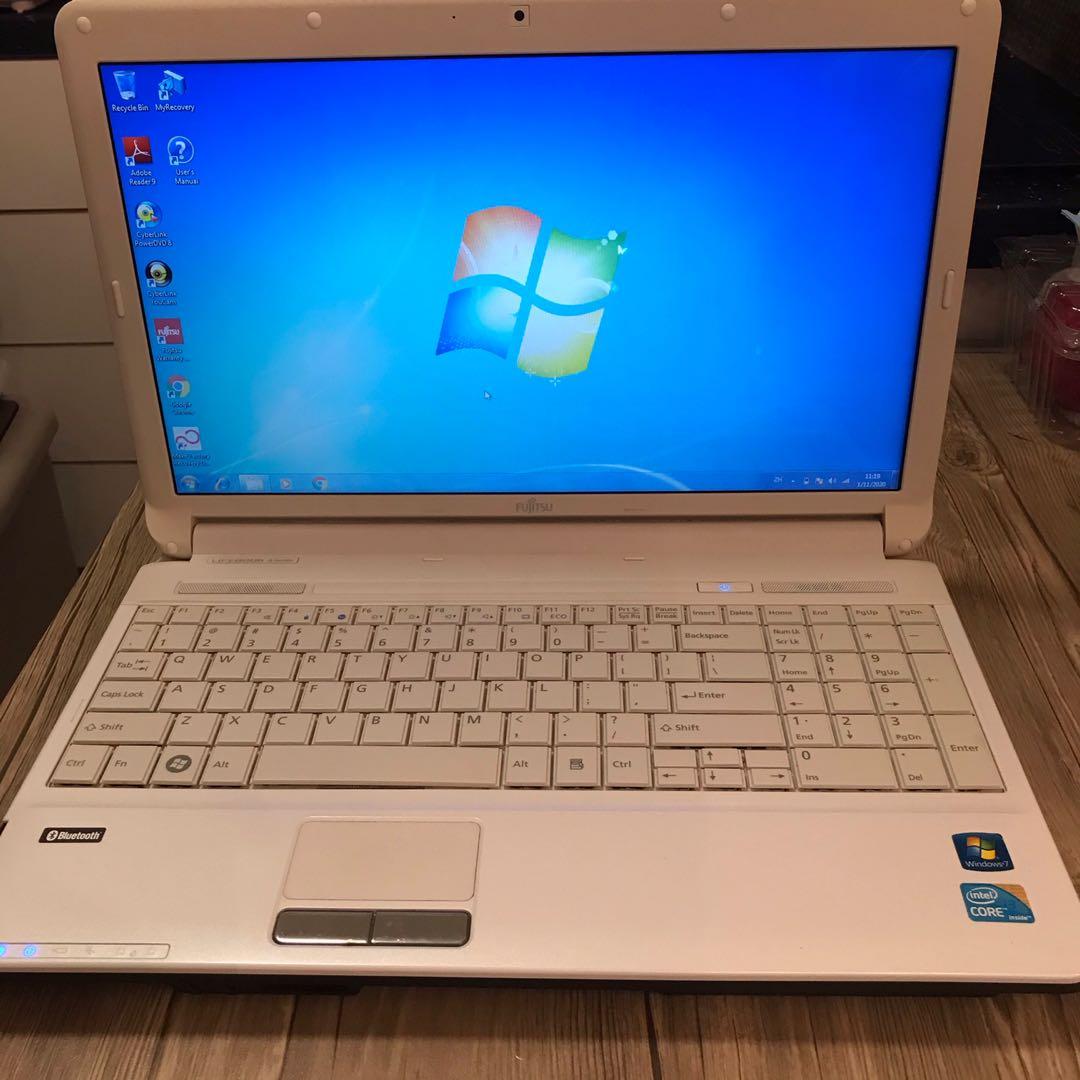 Fujitsu Lifebook AH530 雪映白 2+500GB, 電子產品, 電腦 ＆ 平板電腦 - Carousell