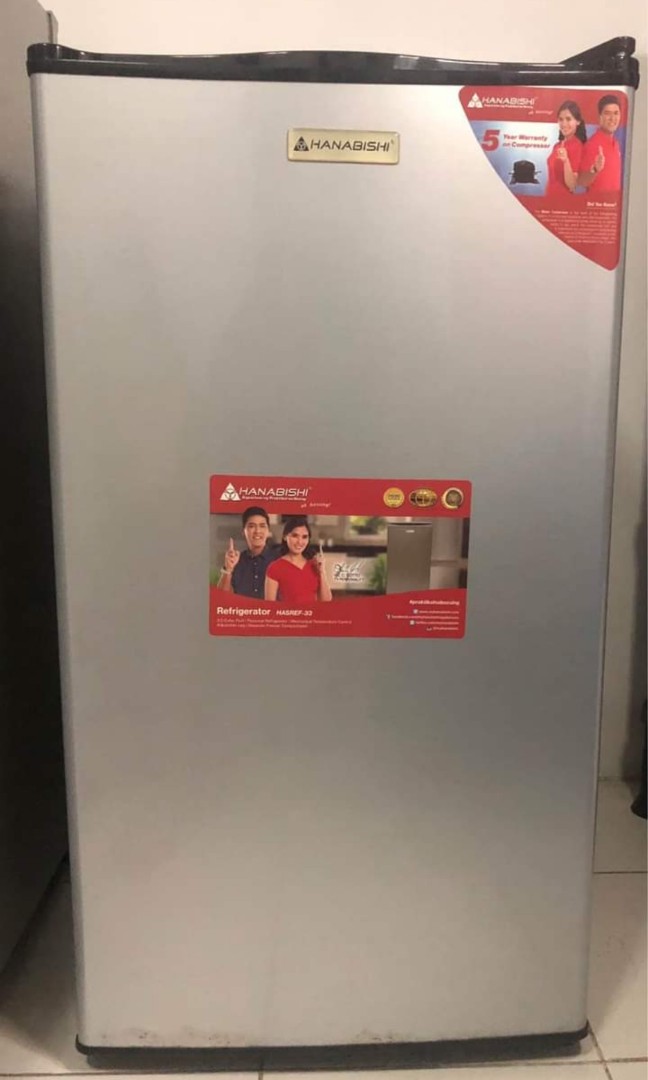 Hanabishi Refrigerator (HASREF-33), TV & Home Appliances, Air ...