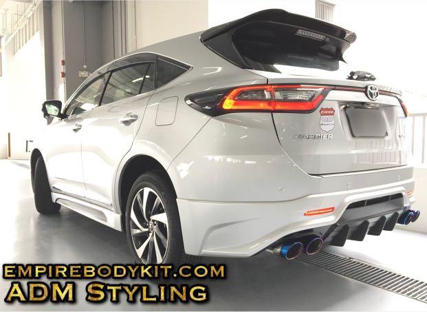 Toyota Harrier Turbo Bodykit / Harrier Spoiler / ADM Styling Upgrade ...