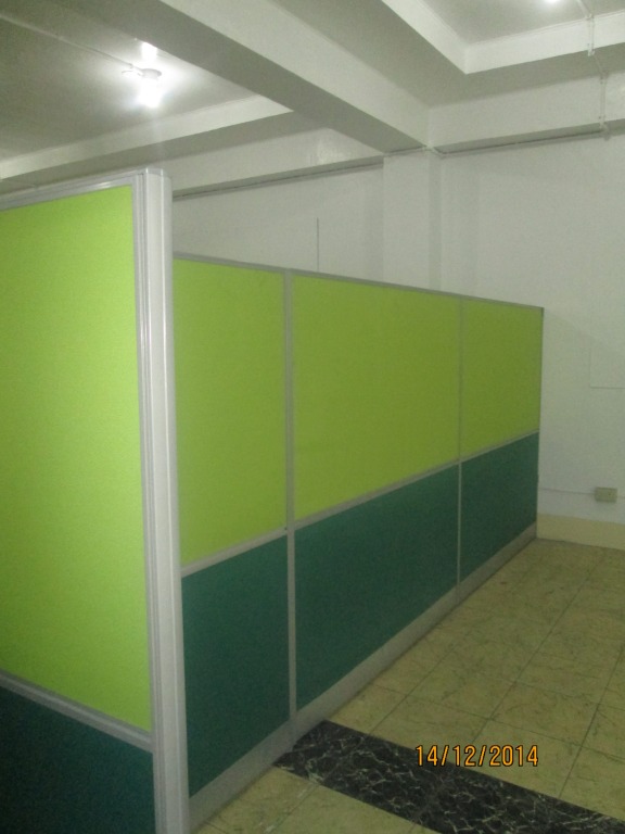 High Panel Floor to Ceiling Office Partitions, Furniture & Home Living ...