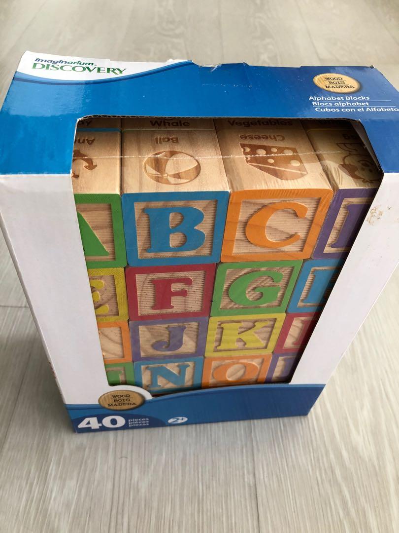 Imaginarium Discovery Alphabet Blocks, Hobbies & Toys, Toys & Games on ...