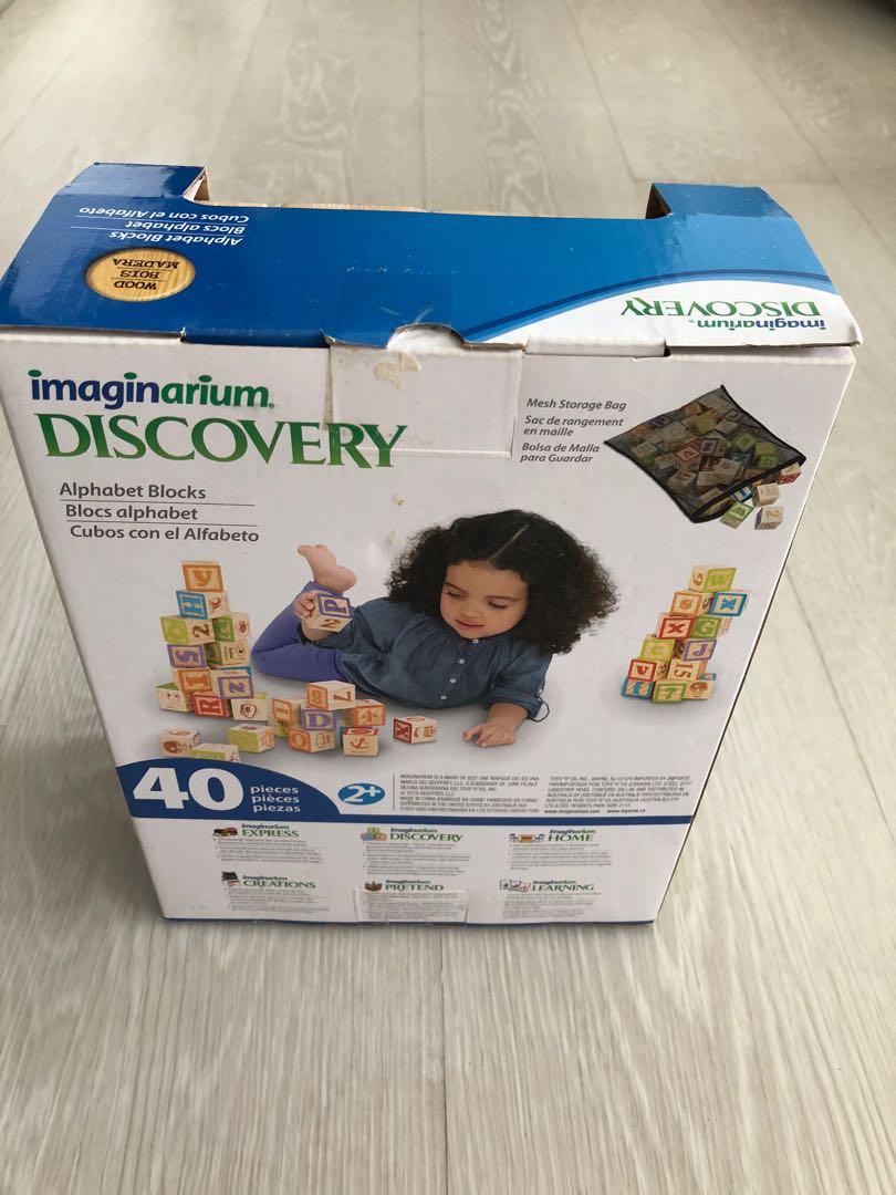 Imaginarium Discovery Alphabet Blocks, Hobbies & Toys, Toys & Games on ...