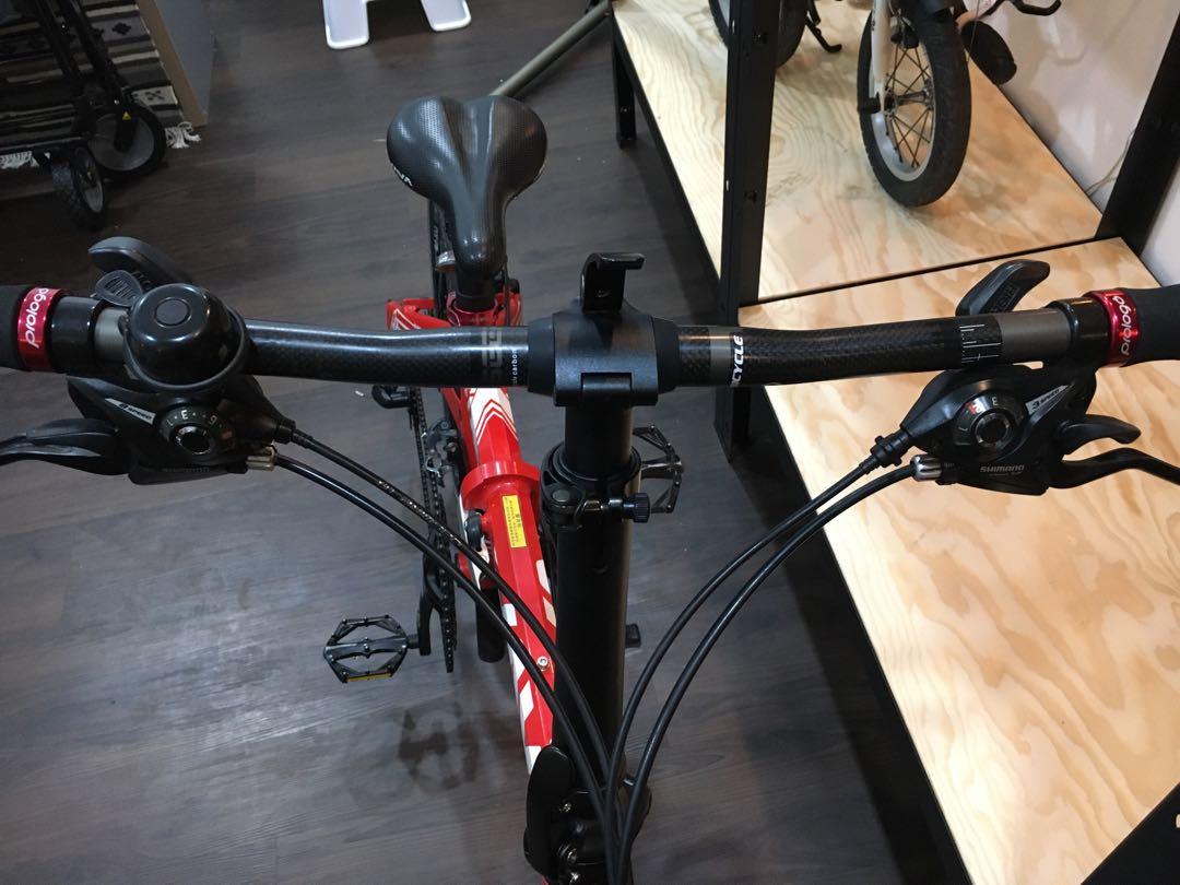 Java Fit Sport Red 16-speed Folding Bicycle, Sports Equipment, Bicycles ...