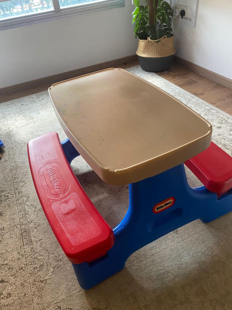 Kids Bench Little Tikes, Babies & Kids, Infant Playtime on Carousell