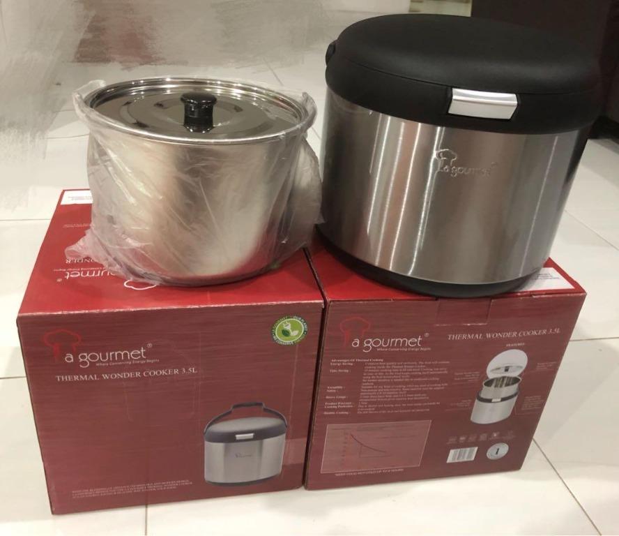 La Gourmet 3.5L Thermal Wonder Cooker, TV & Home Appliances, Kitchen ...