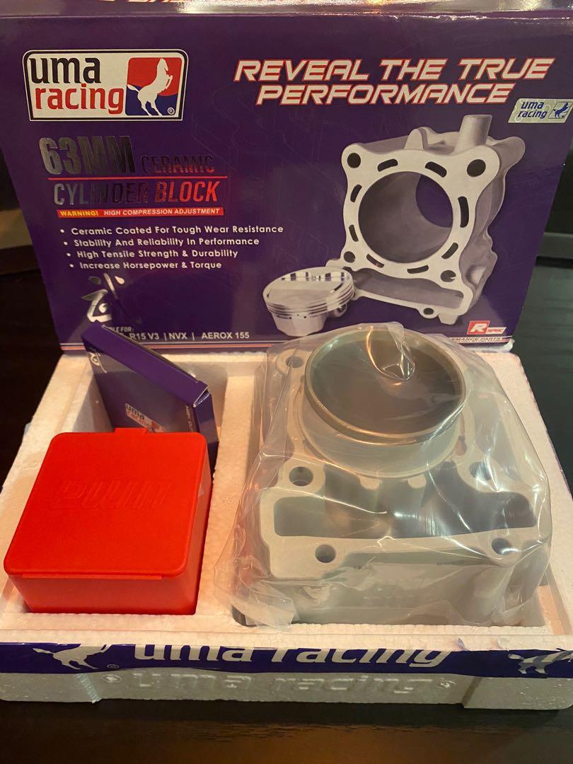 Latest R spec UMA Racing 63mm Block with XPRO Piston for Aerox ...