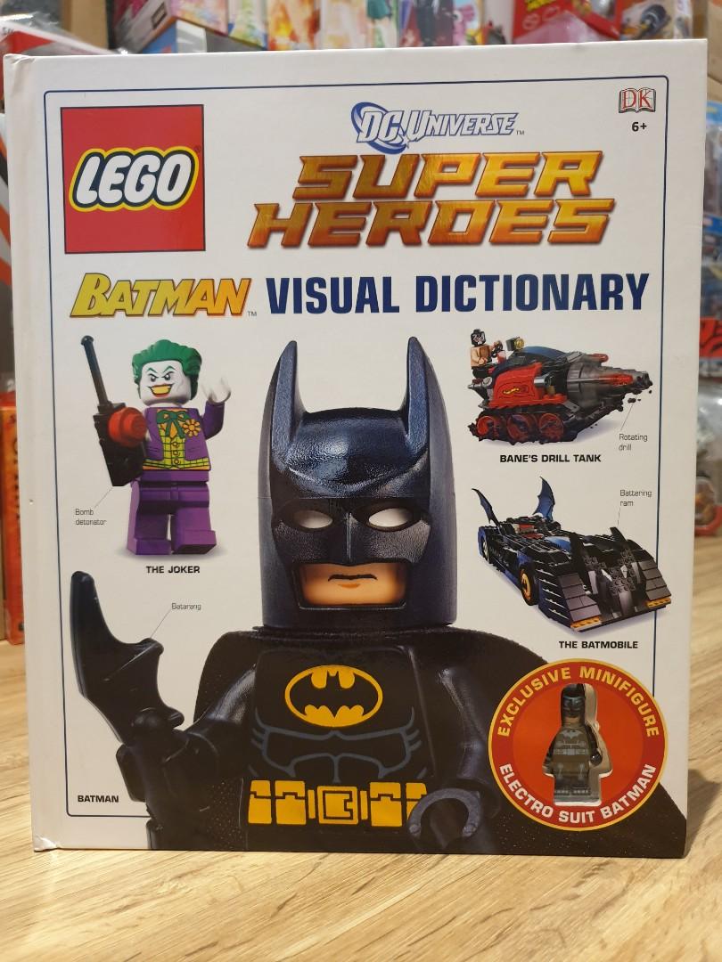 Lego Super Heroes Batman visual Dictionary with minigmfigs, Hobbies ...