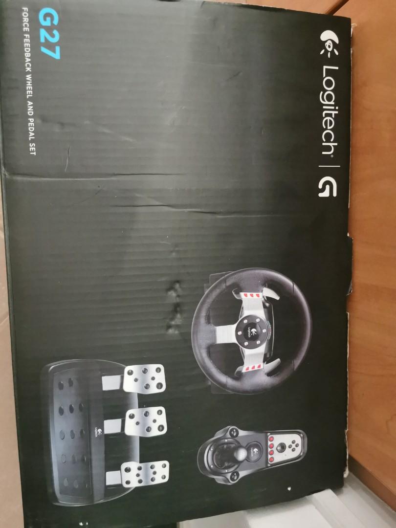 Logitech G27 Racing Wheel, Video Gaming, Gaming Accessories ...