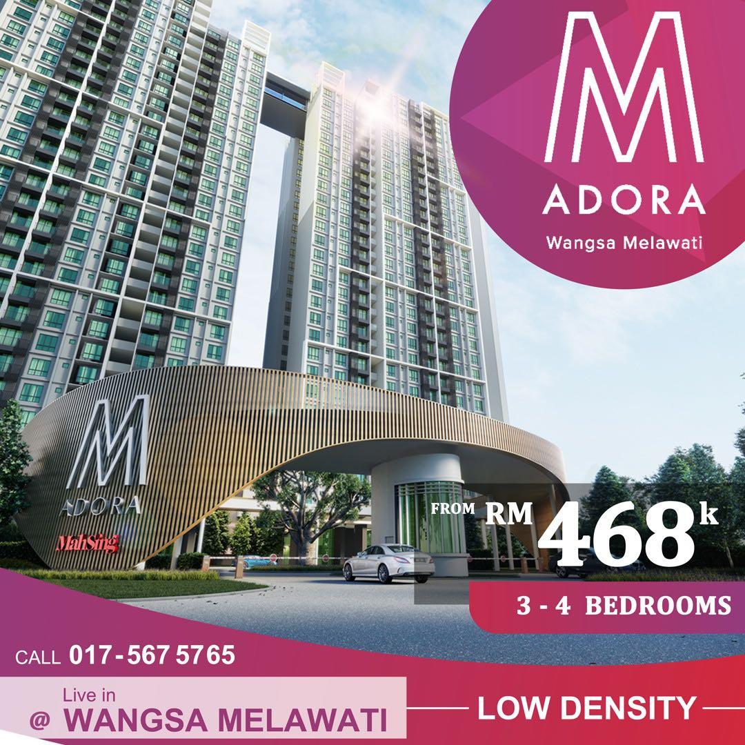 M Adora @ Wangsa Melawati, Property, For Sale on Carousell