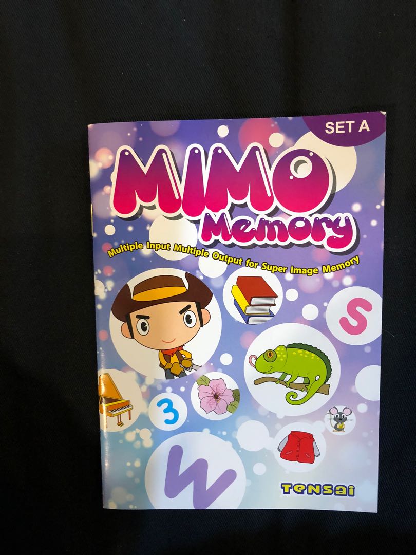 Mimo memory set A, Hobbies & Toys, Books & Magazines, Assessment Books ...
