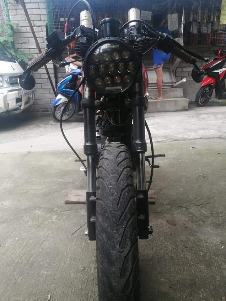 (Modified Caferacer/Scrambler,Kawasaki bajaj - Ct 100 year model 2017 ...