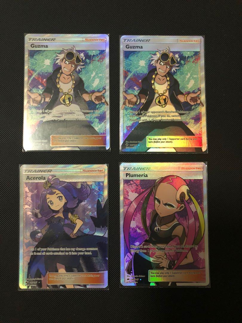 POKEMON FULL ART TRAINERS RARE, Hobbies & Toys, Toys & Games on Carousell