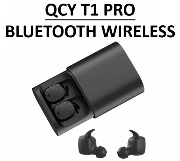 QCY T1 Pro TWS Bluetooth Mini Earbuds with Mic, Audio, Earphones on ...