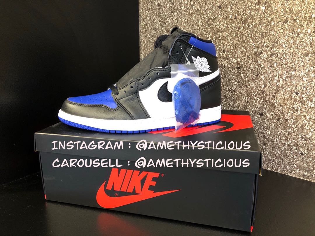 ROYAL TOE, JORDAN 1 RETRO HIGH, Men's Fashion, Footwear, Sneakers on ...