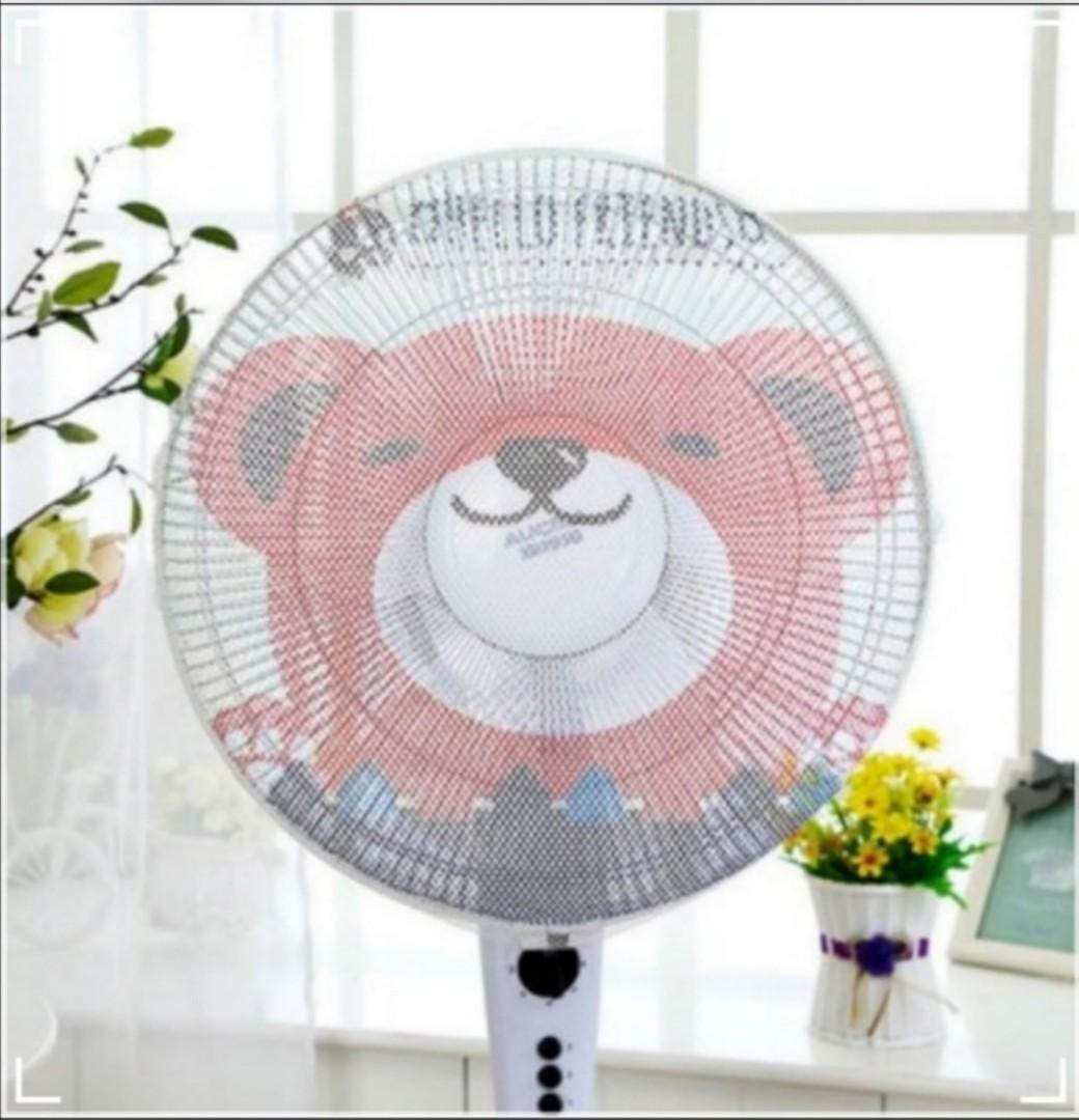 Safety Cute Baby Fan Cover, Fan Cover Protection, Secured Netting for ...