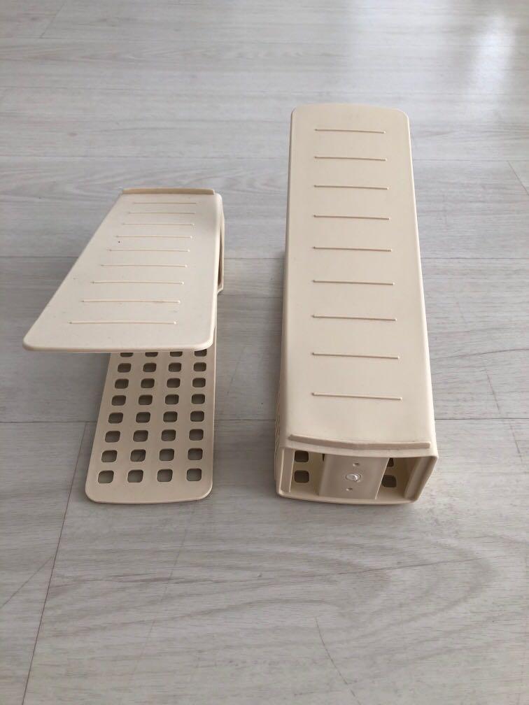 Shoe organiser Daiso, Furniture & Home Living, Home Improvement ...