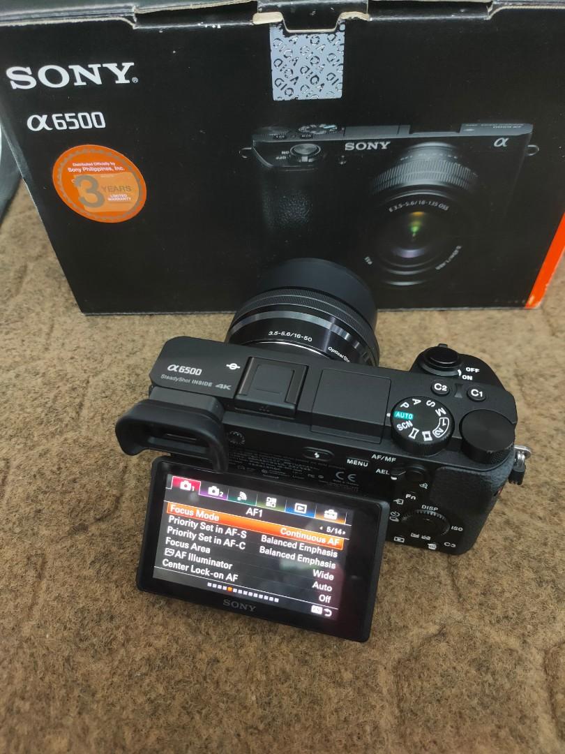 Sony A6500 16-50mm Complete Box, Photography, Lens & Kits on Carousell
