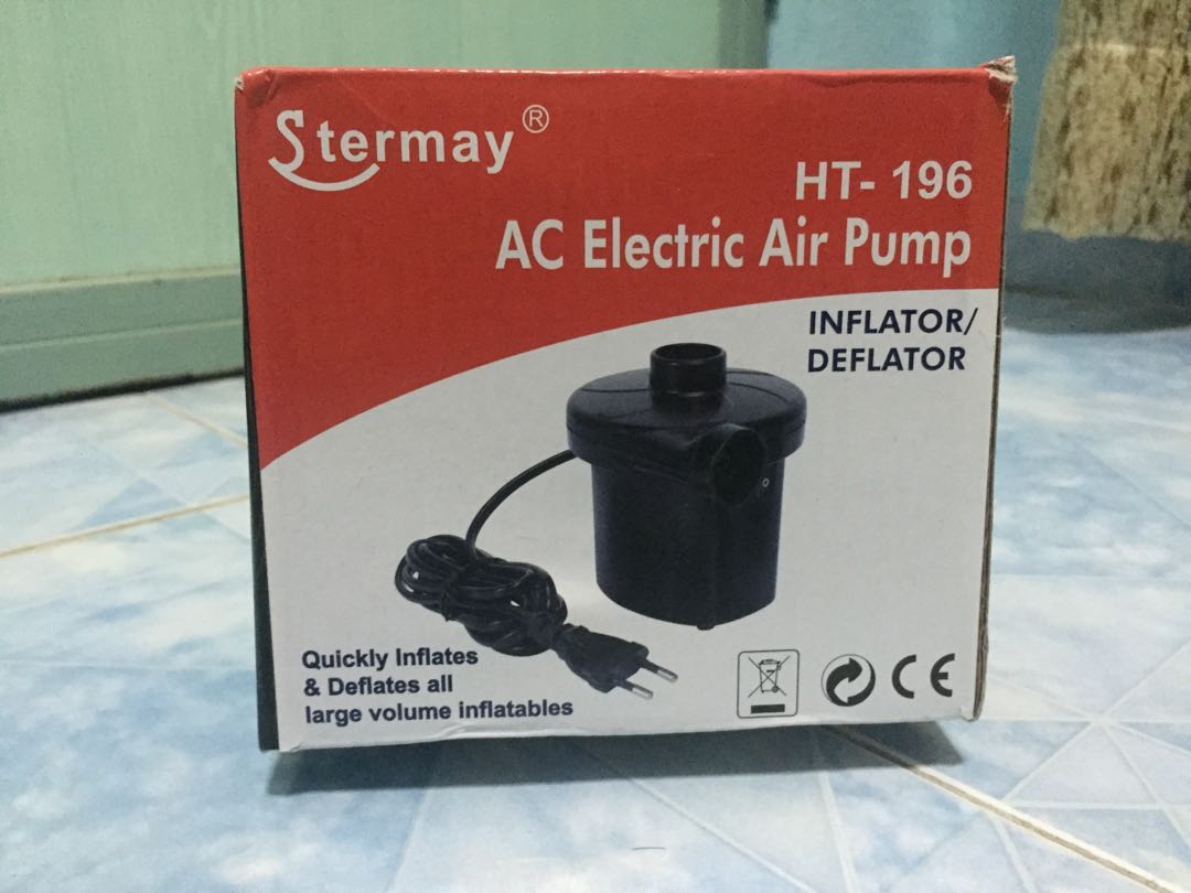 STERMAY - HT - 196 AC ELECTRIC AIR PUMPU, TV & Home Appliances, Water Heater & Instant Showers ...