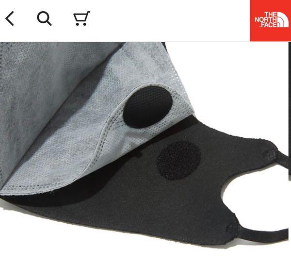 The North Face TNF Filter Mask Black NA5AL57A, Health & Nutrition, Face ...