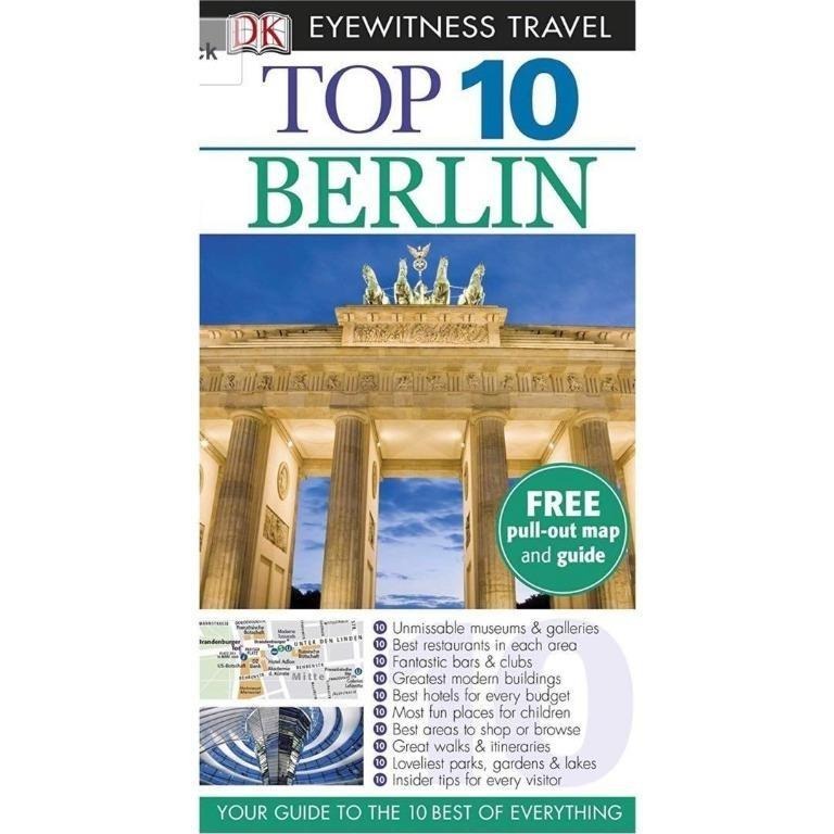 Top 10 Berlin Eyewitness Travel Guide Book & Map, Hobbies & Toys, Books ...