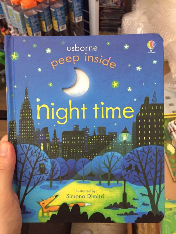 Usborne Peep Inside night time, Hobbies & Toys, Books & Magazines ...