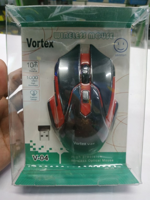 VORTEX WIRELESS MOUSE V-04, Computers & Tech, Parts & Accessories ...
