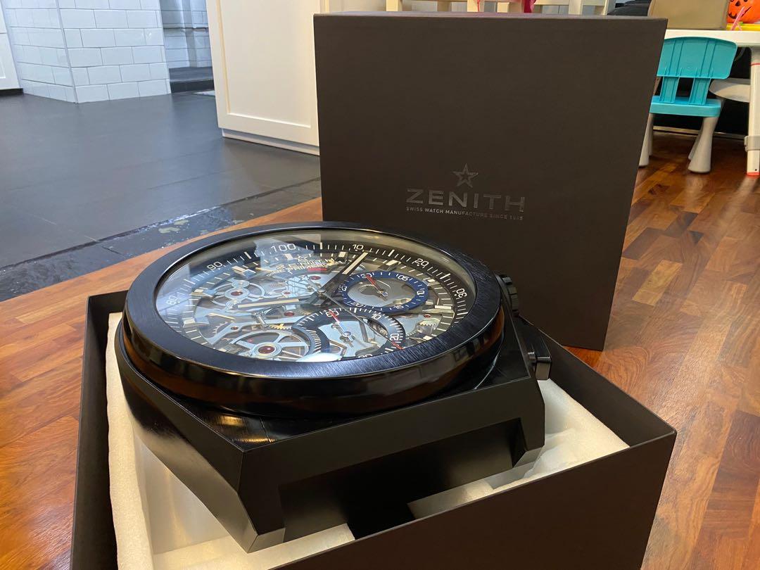 Zenith Defy El Primero 21 Black Ceramic Wall Clock, Mobile Phones ...