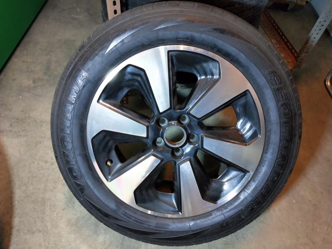 17" inch Enkei Rim Orginal Made in Japan, Car Accessories, Tyres & Rims ...