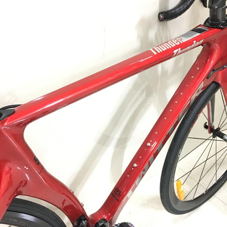 全新全港最抵玩破風碳纖公路車 NEW 8.3KG TWITTER THUNDER C Brake Road Bike RETROSPEC RS ...