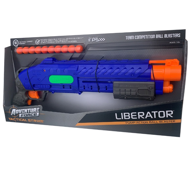 Adventure Force Tactical Strike Liberator Compatible with NERF Rival ...
