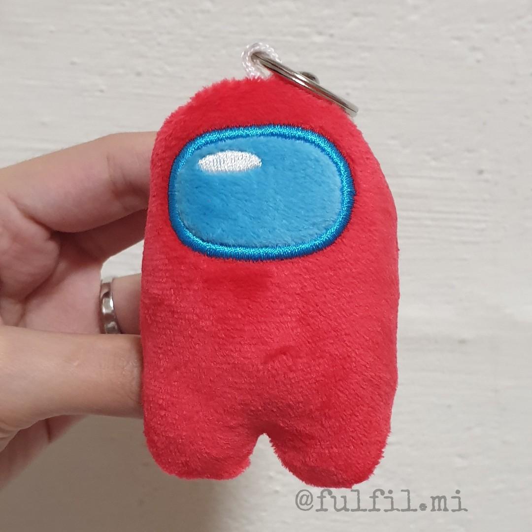 Among Us Plush Keychain, Toys & Games, Stuffed Toys on Carousell